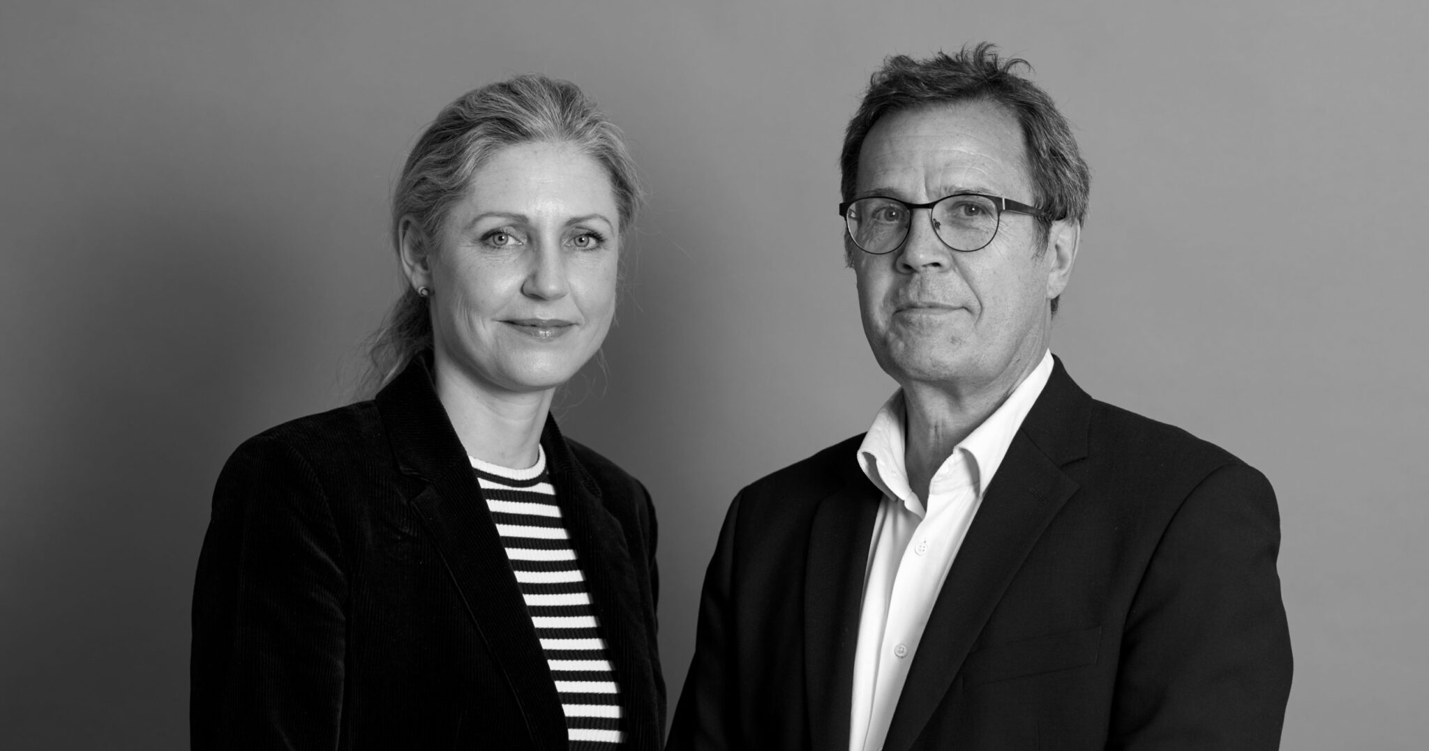 Aufbau Verlage: Dr. Constanze Neumann und Reinhard Rohn sind neben ...