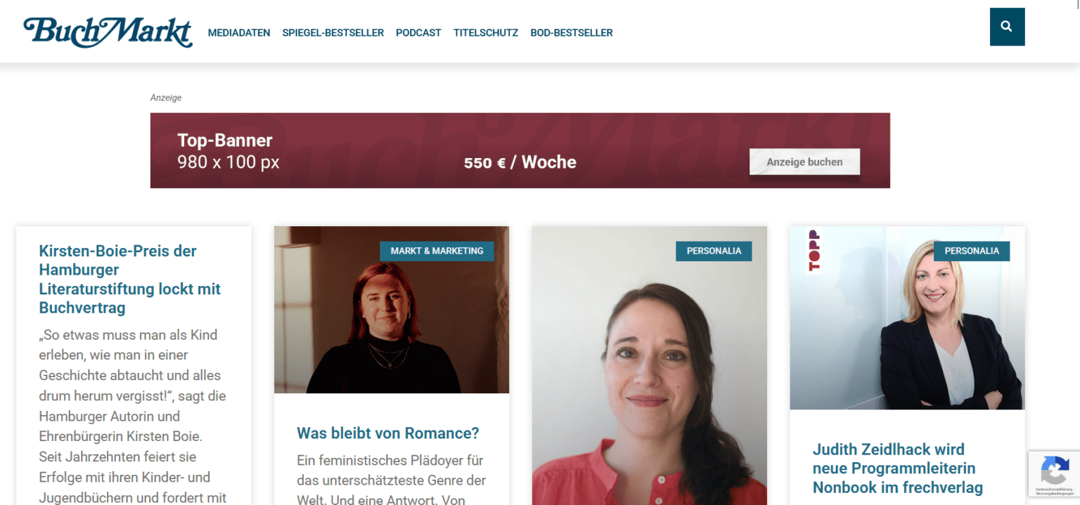 Umgeblättert heute: „Alles, was uns heute beschäftigt, zeichnet sich in ...